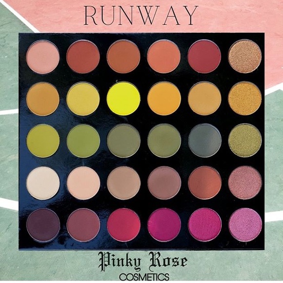 pinky rose | Makeup | Pinky Rose Runway Eyeshadow Palette Bnib | Poshmark